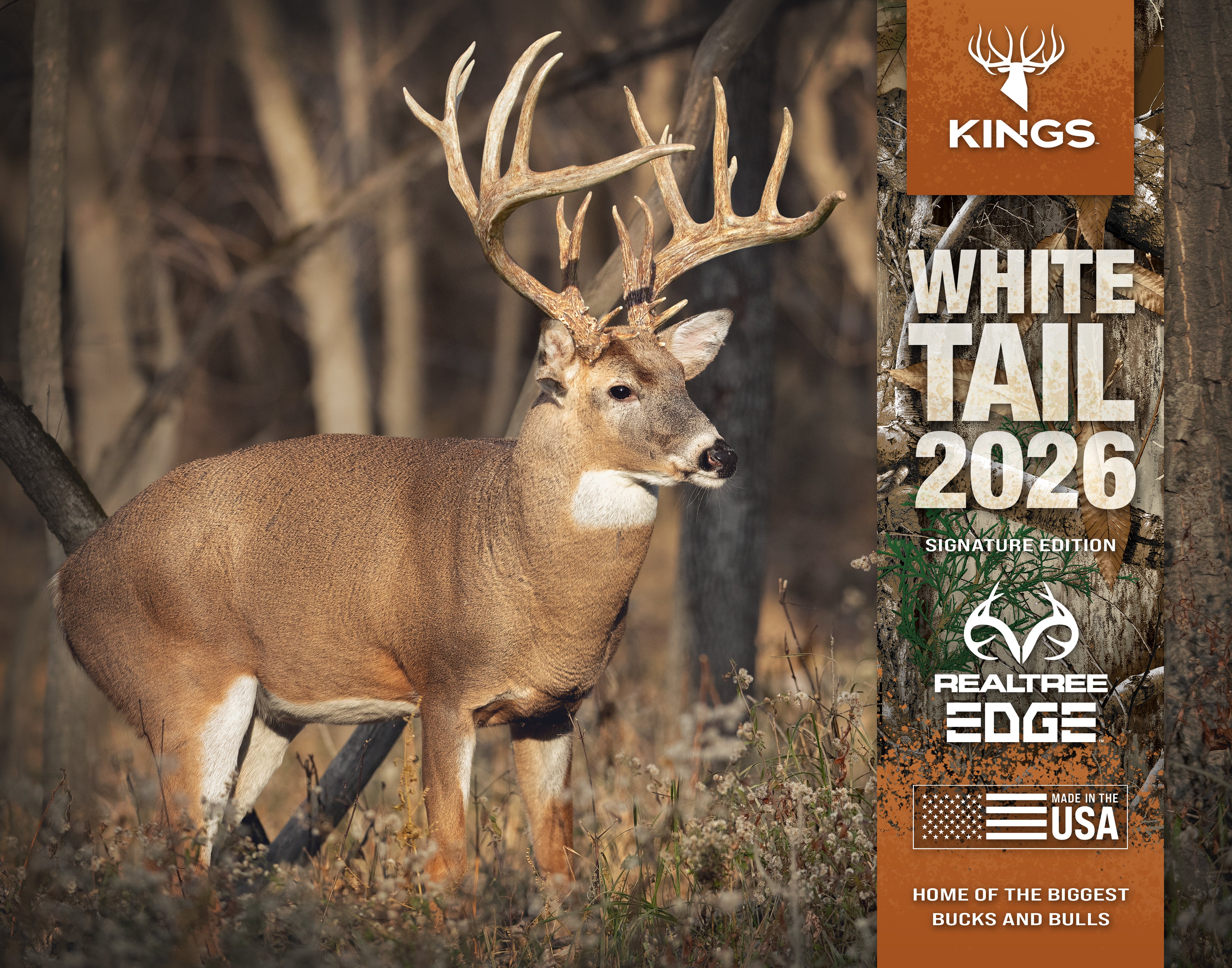 2026 Kings Whitetail Deer Calendar | Kings Camo